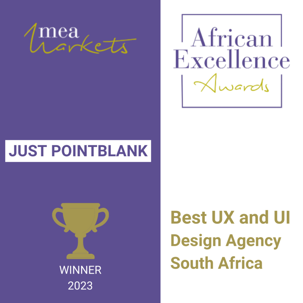 Just Pointblank Wins African Excellence Award for Best UX Design